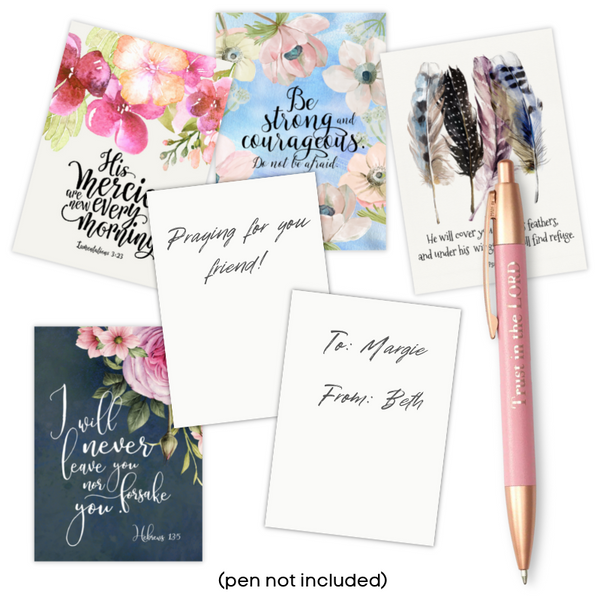 Inspiration Note Card Variety Pack (45 Cards) – The Positive Christian