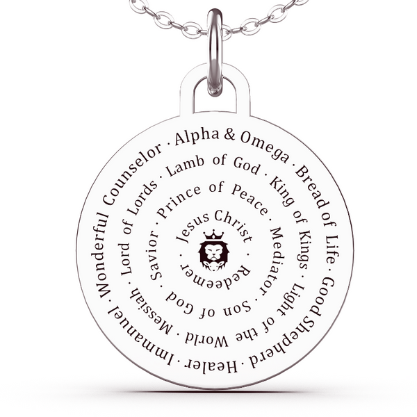 Names of Jesus Necklace – The Positive Christian